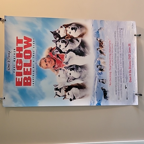 unknown | Art | Eight Below Dvd Release Movie Poster | Poshmark